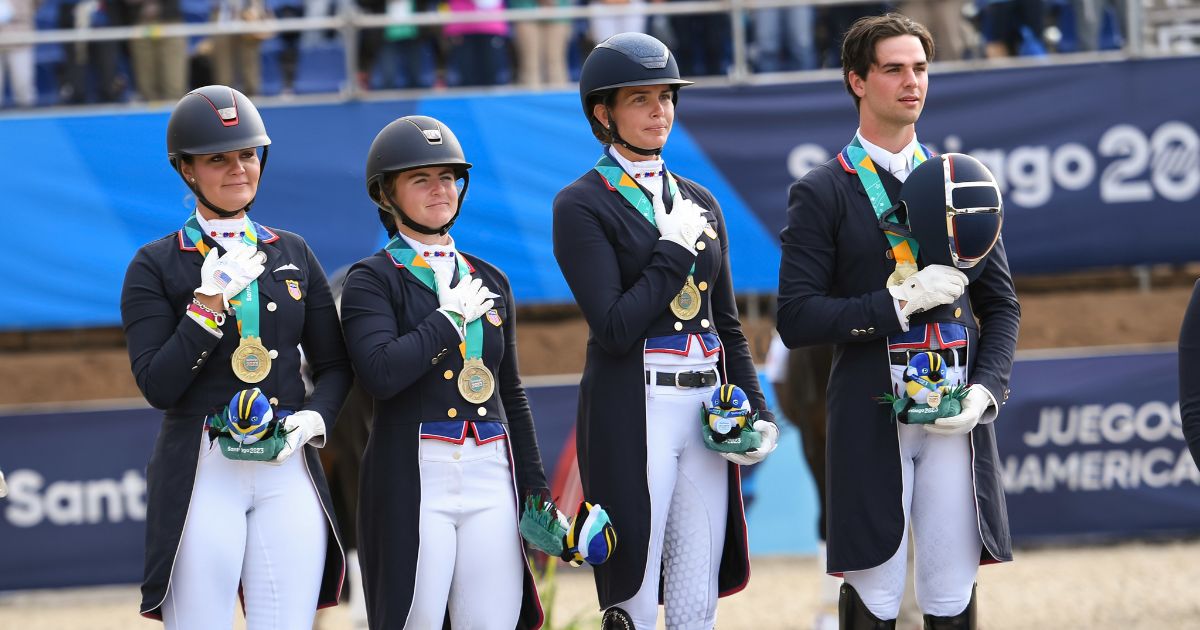 Guld ved Pan Am-Games til 2 DV-heste