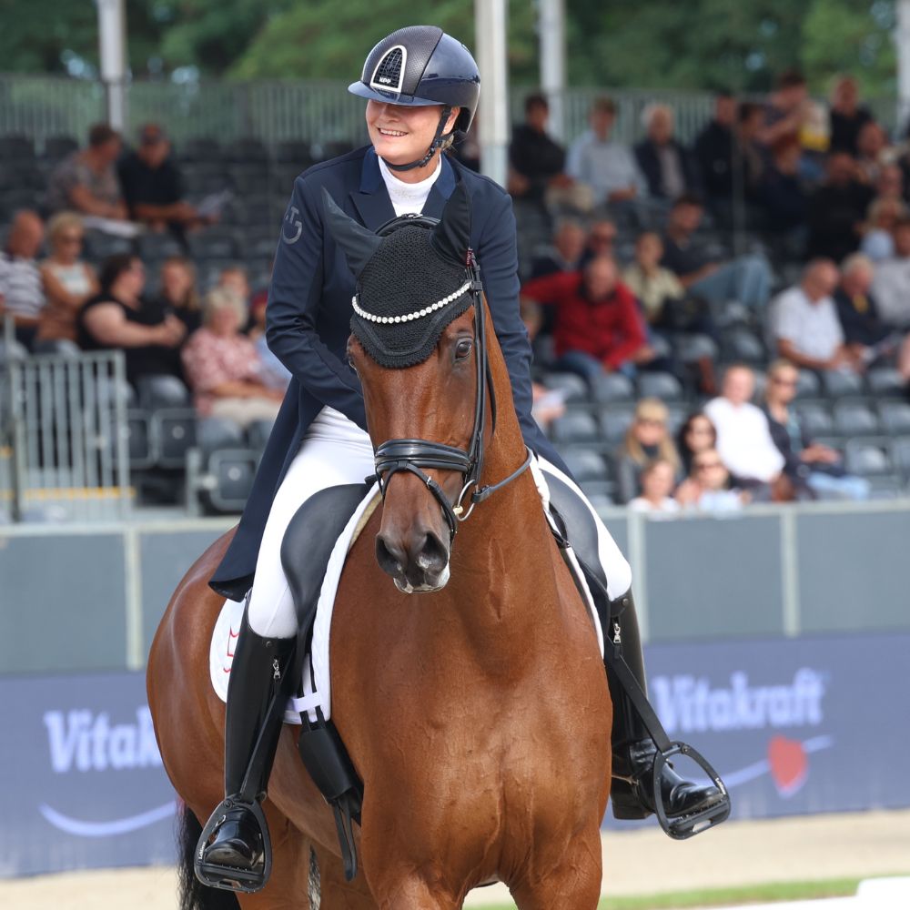 Lone har en hov i finalen